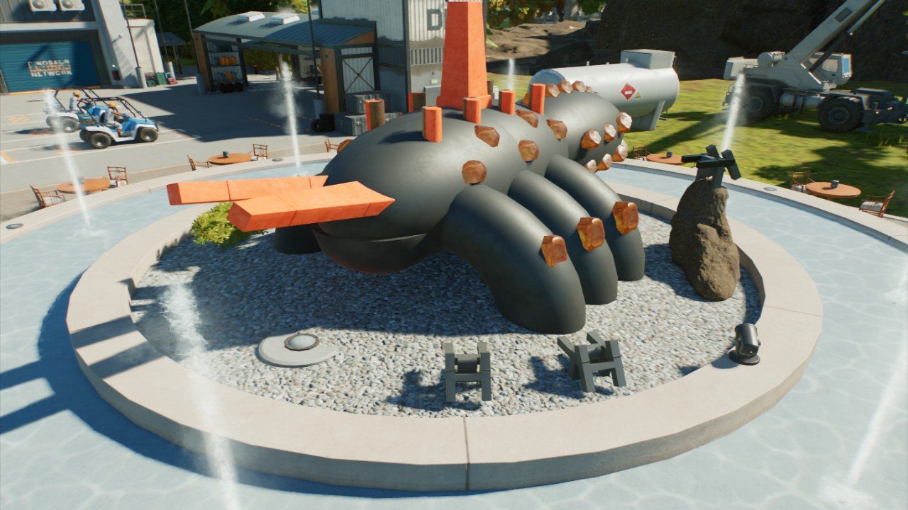 Lost Planet 2 tribute statue - Workshop - Jurassic World Evolution 3