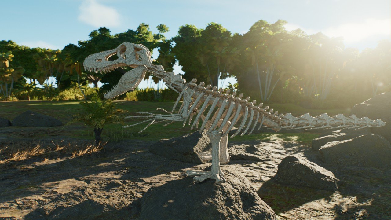 Velociraptor skeleton 2 - Workshop - Jurassic World Evolution 3