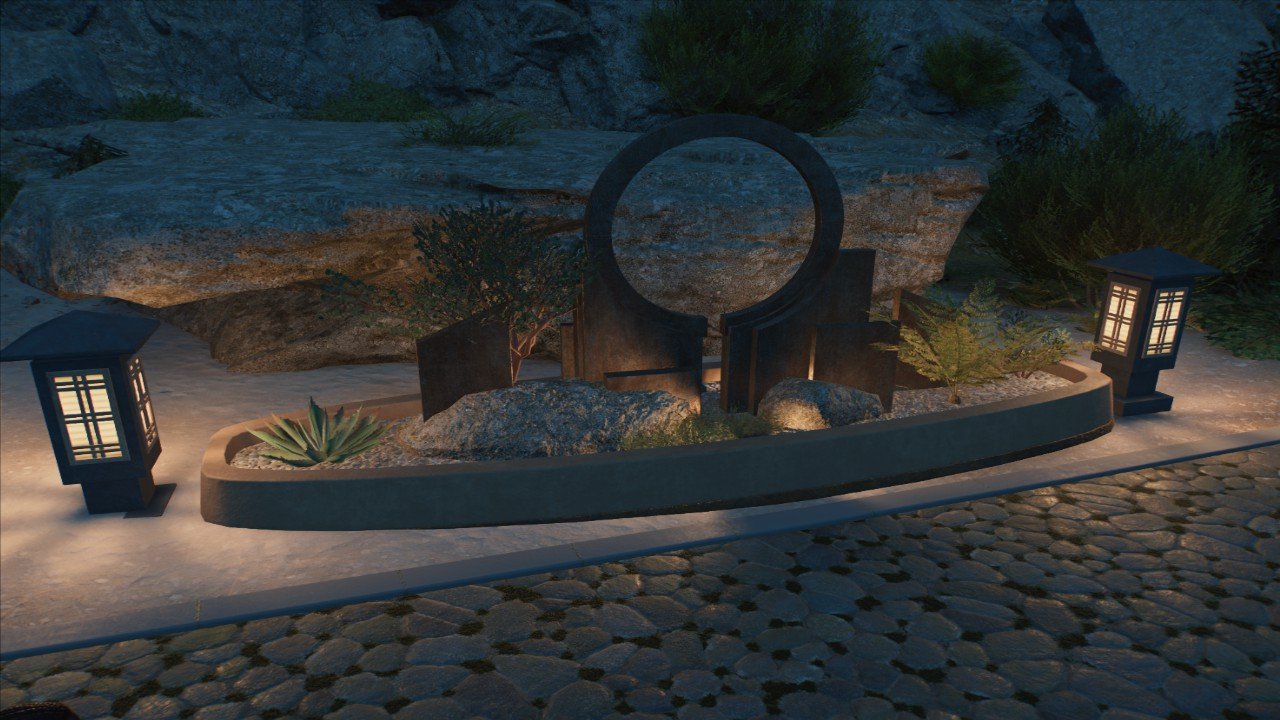 illuminated flower bed - Workshop - Jurassic World Evolution 3