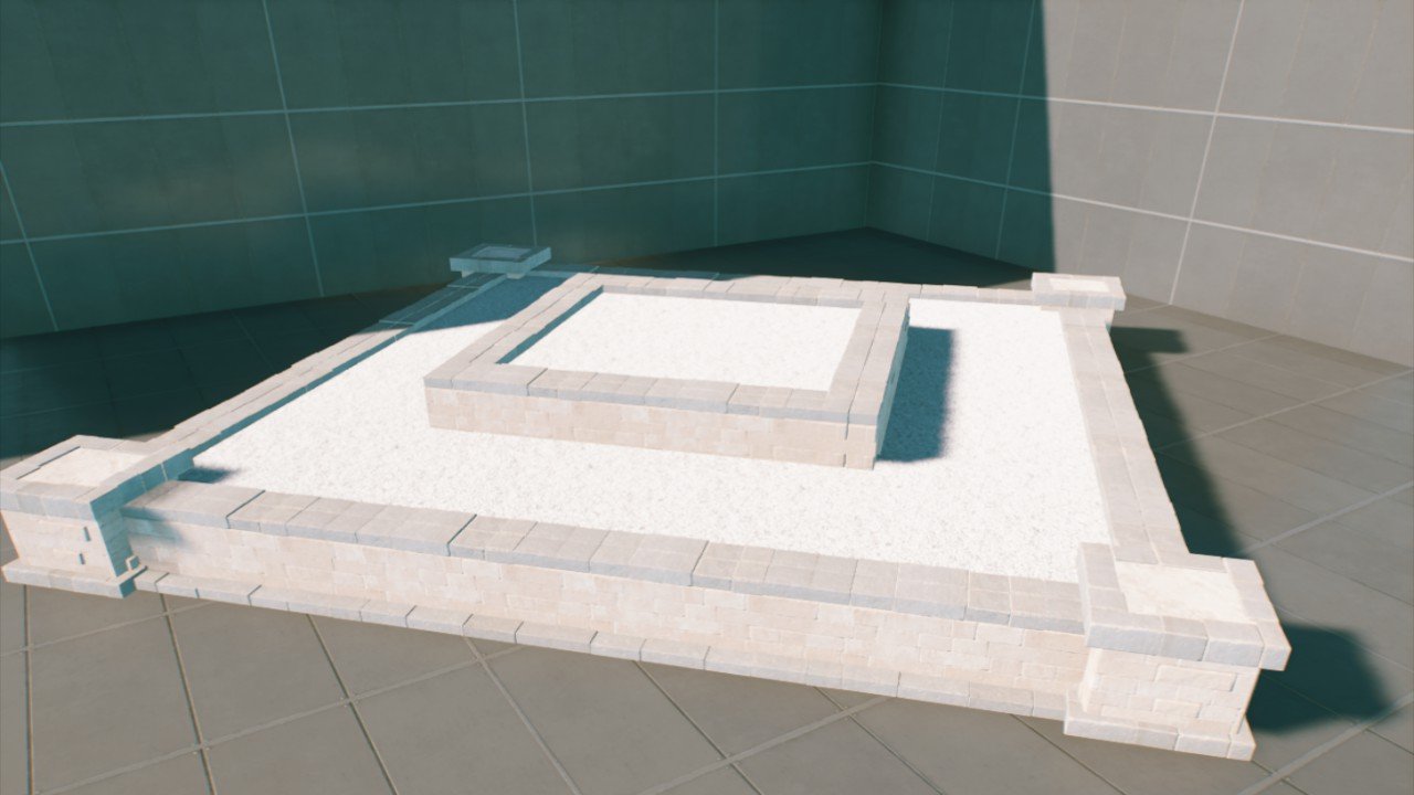 Malta: Double-tiered square planter (Empty) - Workshop - Jurassic World ...