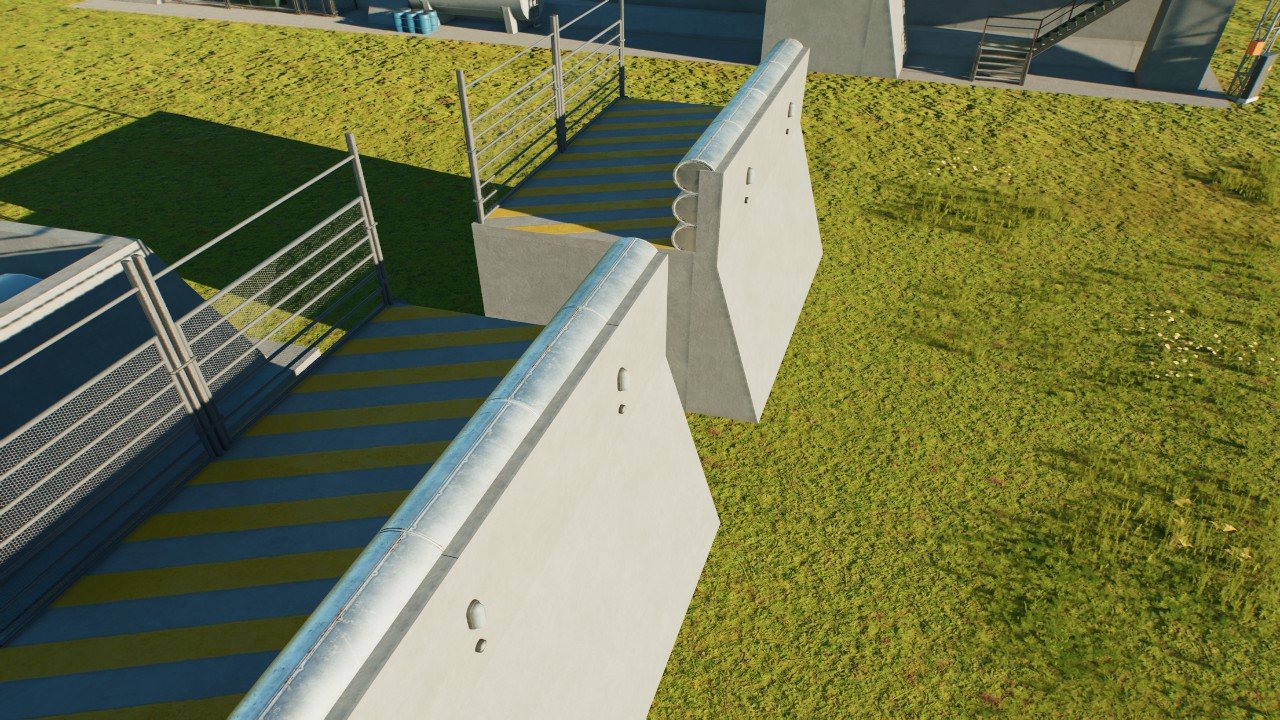 Compound Wall Section Short - Workshop - Jurassic World Evolution 3