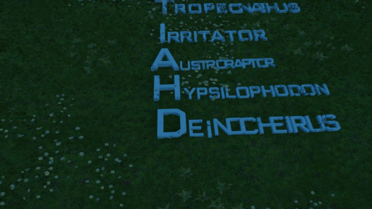 Deinocheirus Exhibit sign - 创意工坊 - 《侏罗纪世界：进化 3》