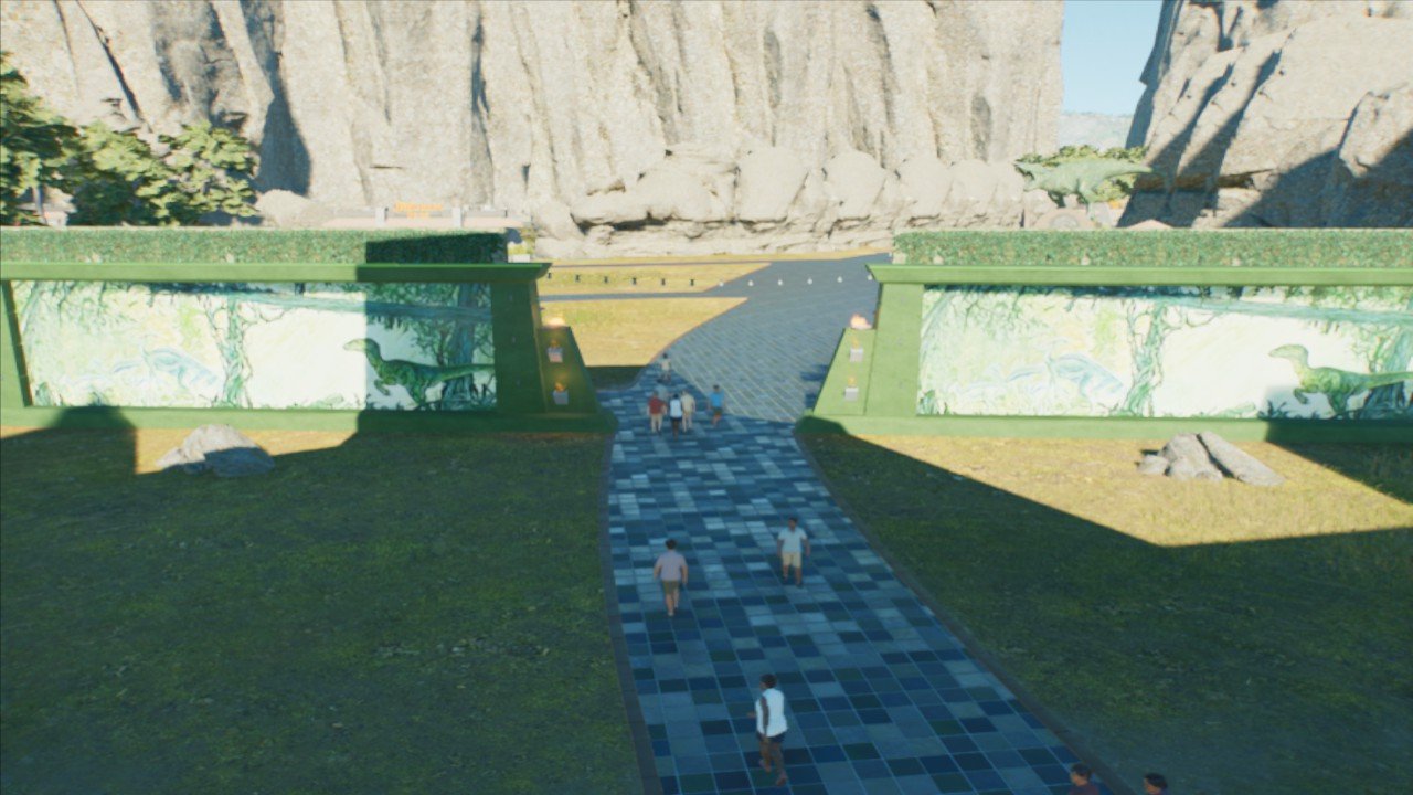 Section Entrance - Workshop - Jurassic World Evolution 3