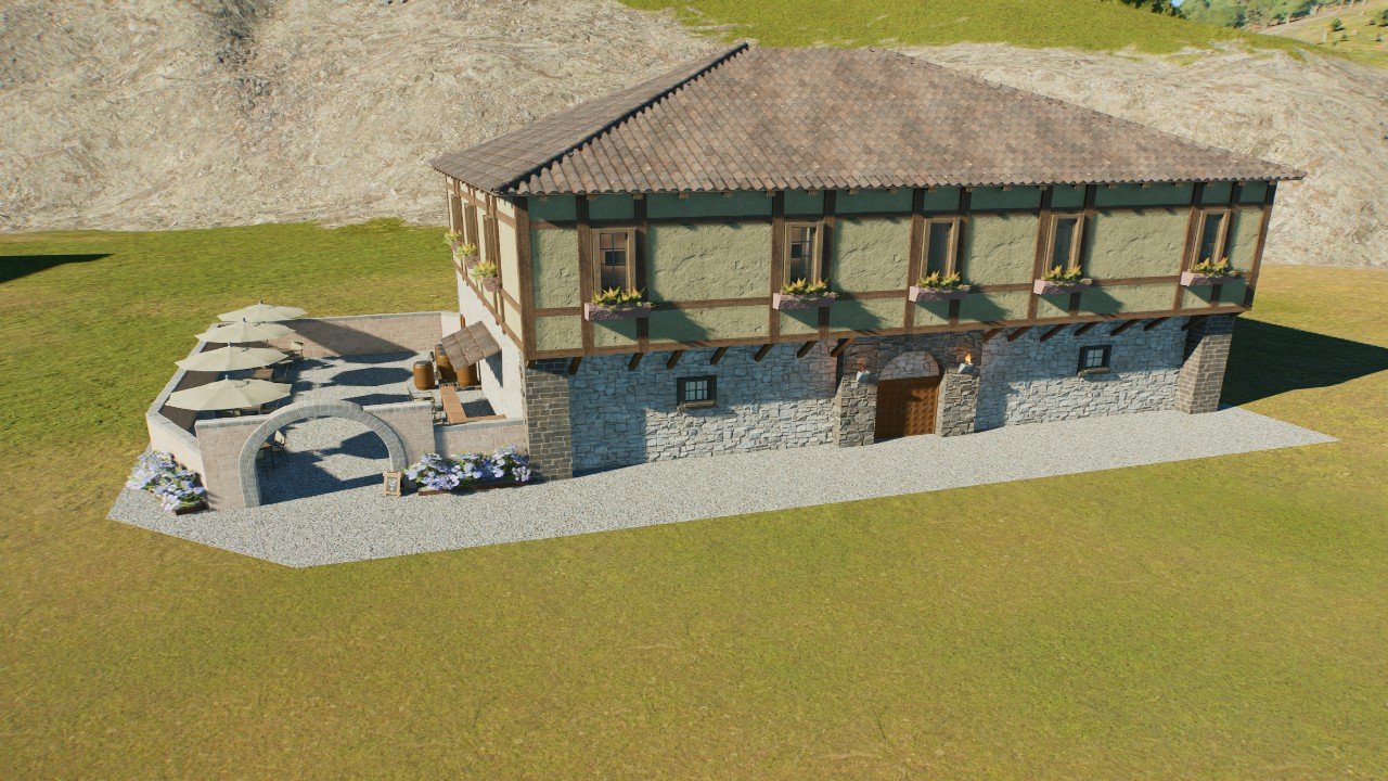 Medieval Tavern and Inn - Workshop - Jurassic World Evolution 3