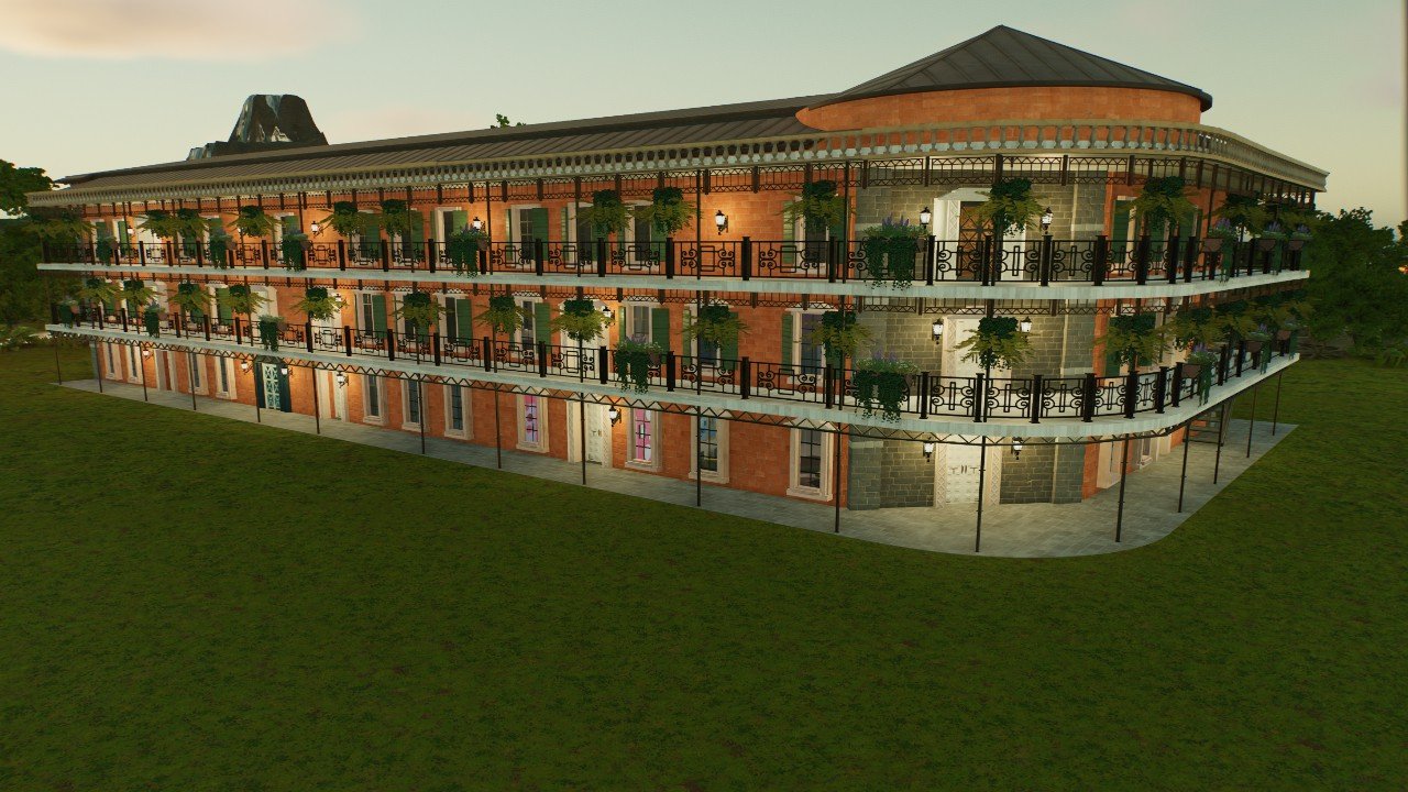 French Quarter - Workshop - Jurassic World Evolution 3