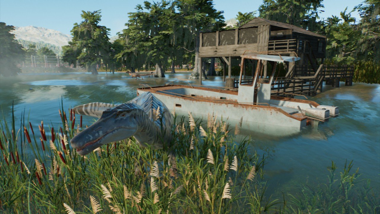 Raised Swamp House With Dock - Workshop - Jurassic World Evolution 3