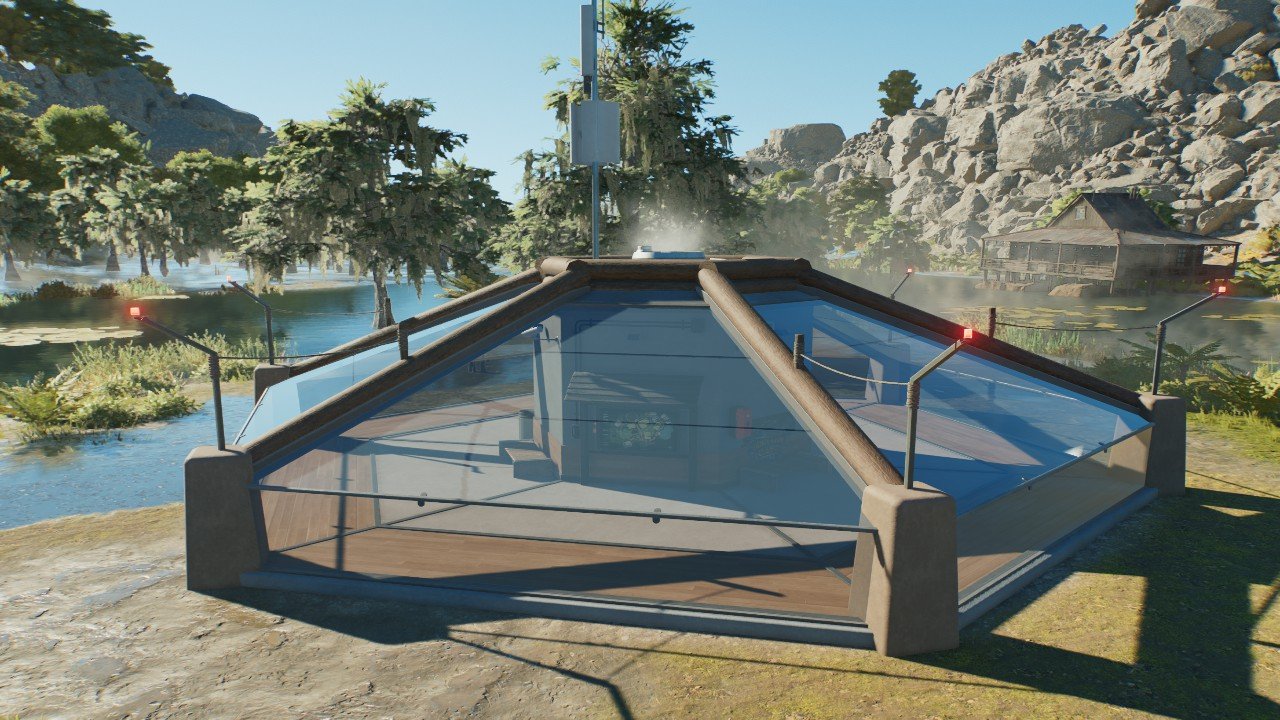 Wetlands Viewing dome - Workshop - Jurassic World Evolution 3