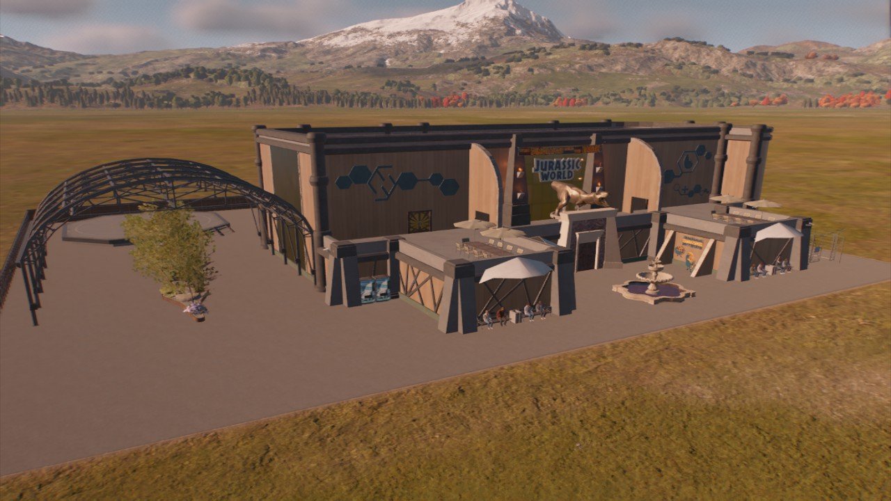 Custom Arrival Point - Jurassic World Evolution 3 creation - Frontier ...