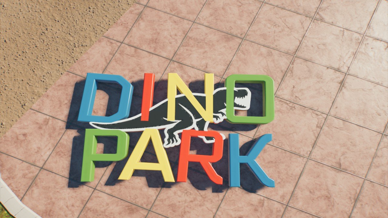Park sign - Workshop - Jurassic World Evolution 3