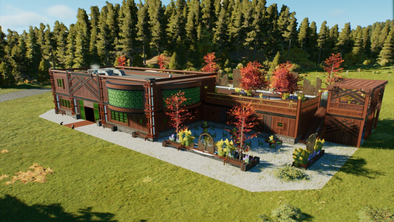 Modern Nordic DRINK Amenity - Workshop - Jurassic World Evolution 3