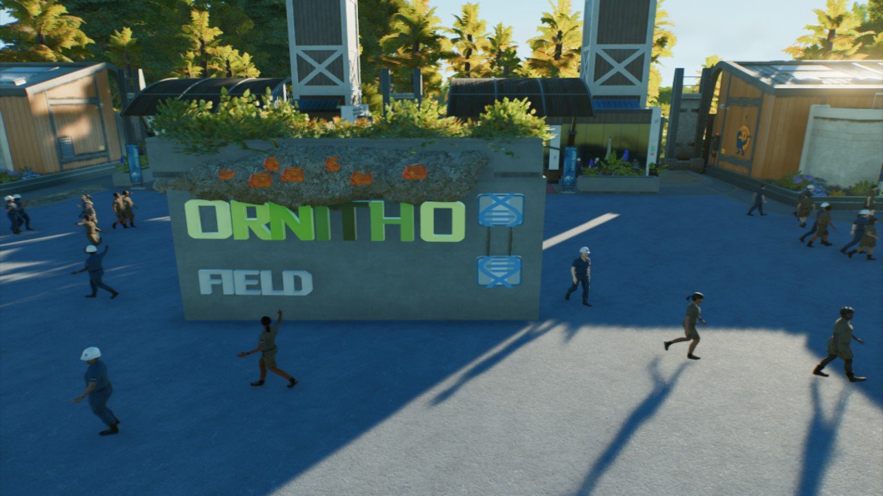 ornitho field sign - Workshop - Jurassic World Evolution 3