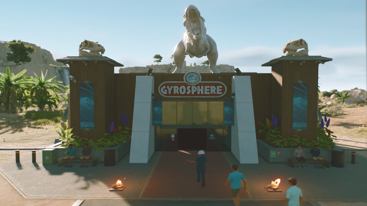 Gyro T-Rex - Jurassic World Evolution 3 creation - Frontier Workshop