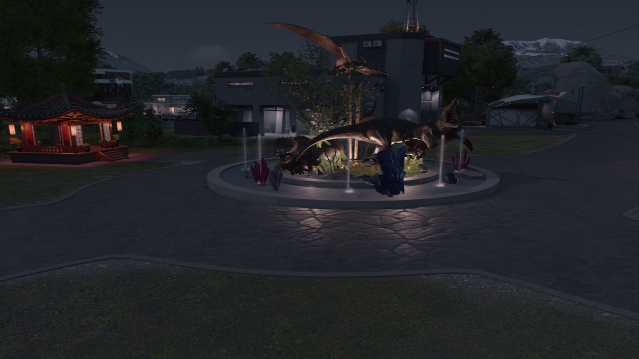 Land sea and sky fountain - Workshop - Jurassic World Evolution 3