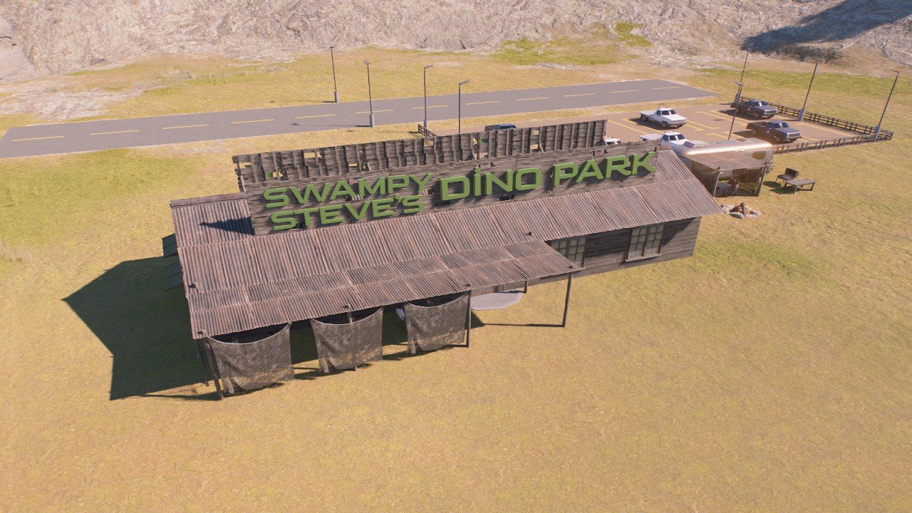 Swampy Steve's Dino Park Arrival Point - Workshop - Jurassic World ...