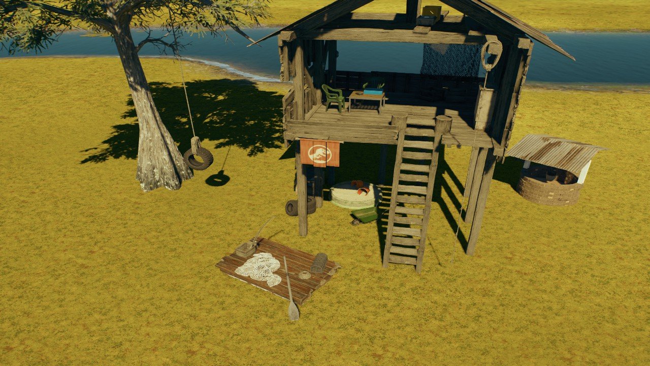 Wetland Swamp Park Playground Treehouse - Workshop - Jurassic World ...