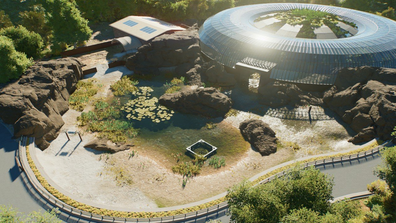 Swamp Vivarium Enclosure - Workshop - Jurassic World Evolution 3