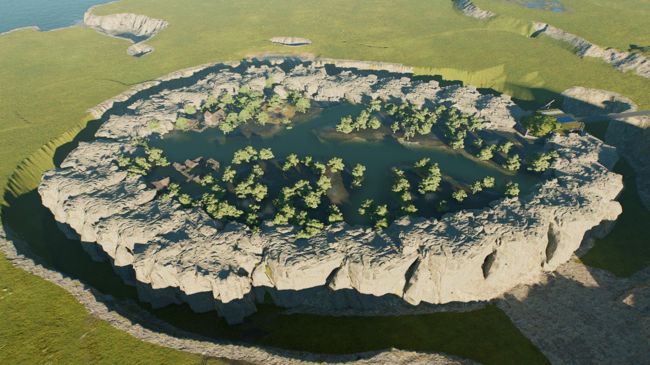 Swamp Biome For: Aquatic Dinos - Workshop - Jurassic World Evolution 3