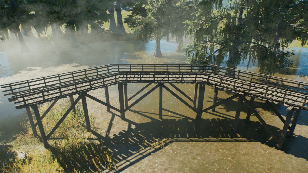 Wetlands Bridge Corner - Workshop - Jurassic World Evolution 3
