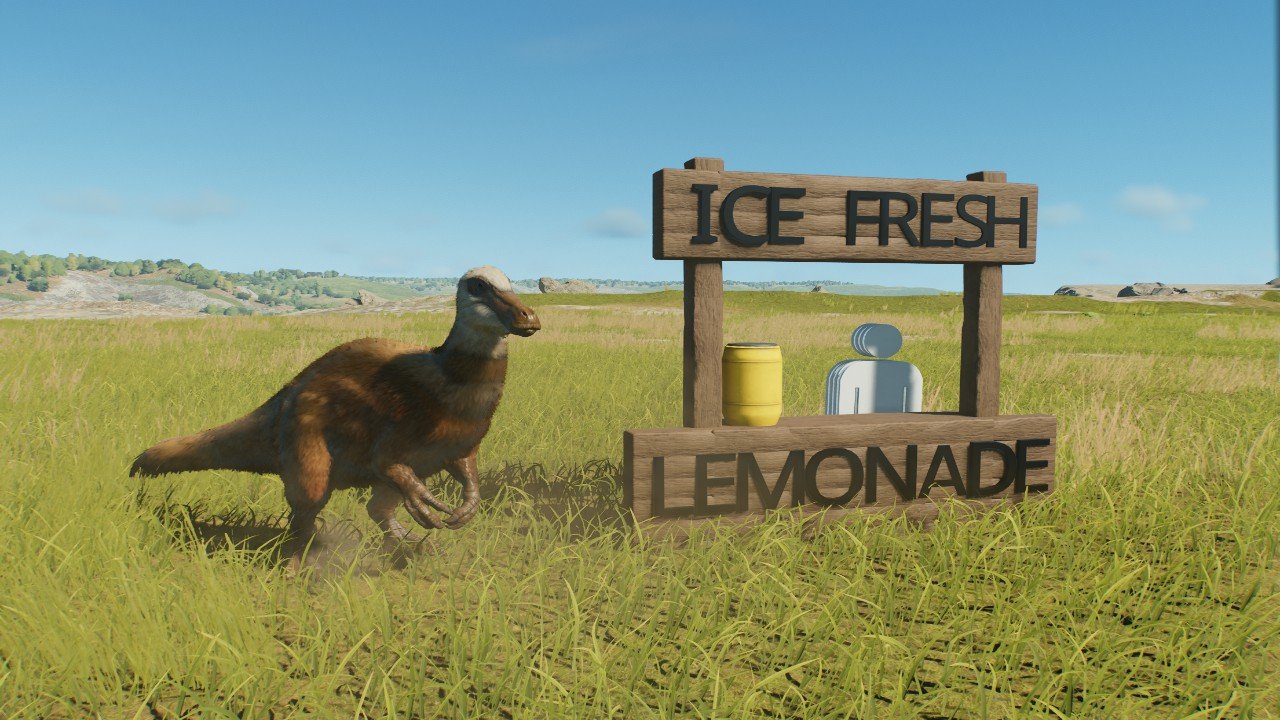 Lemonade Stand - Workshop - Jurassic World Evolution 3