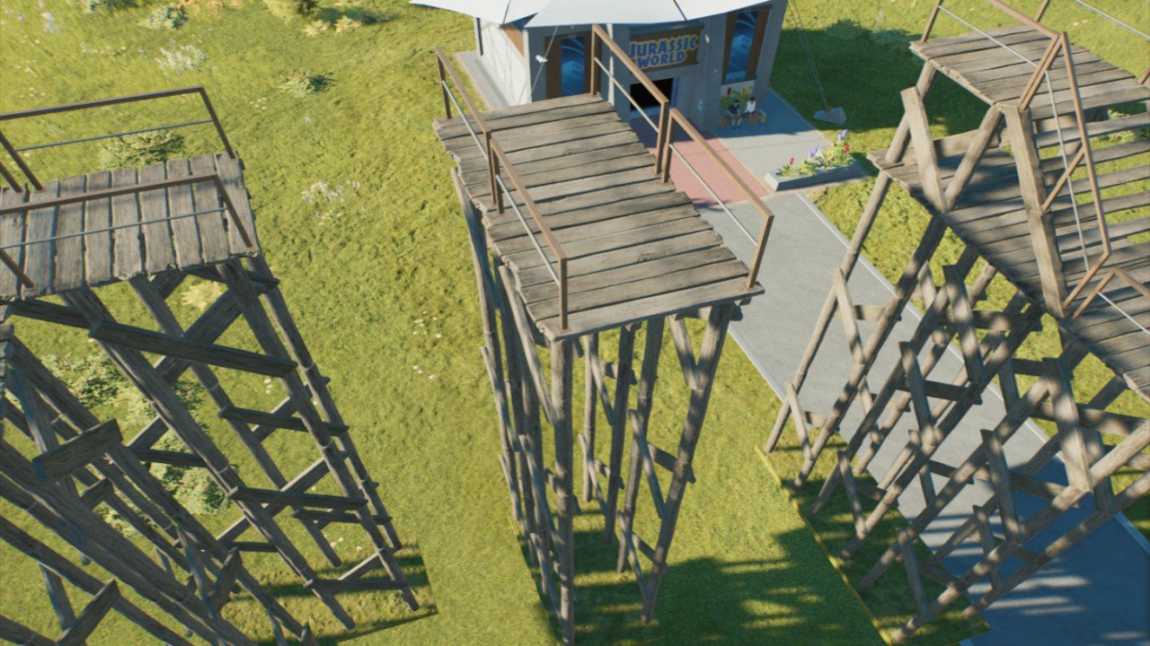 viewing walkway straight - Workshop - Jurassic World Evolution 3