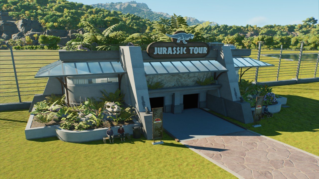 GR Jurassic Tour Viewing Gallery - Workshop - Jurassic World Evolution 3
