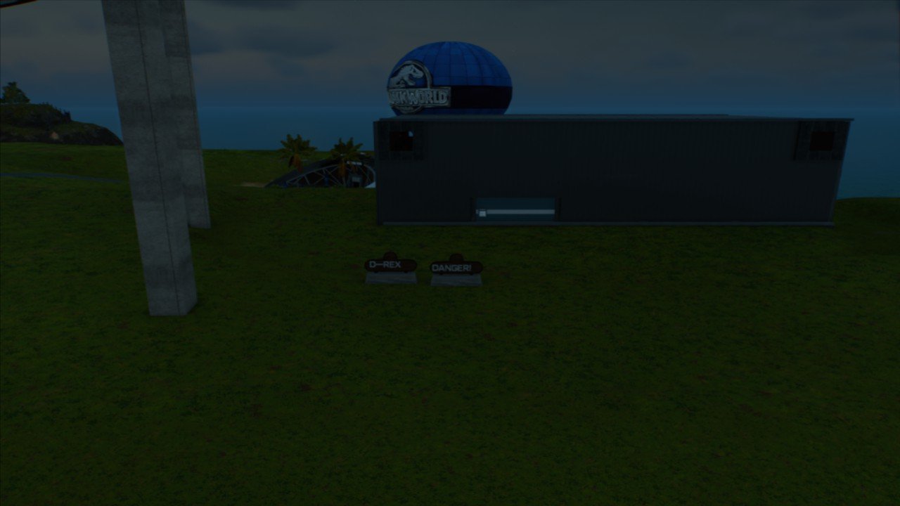 Distortus Rex Paddock - Jurassic World Evolution 3 creation - Frontier ...