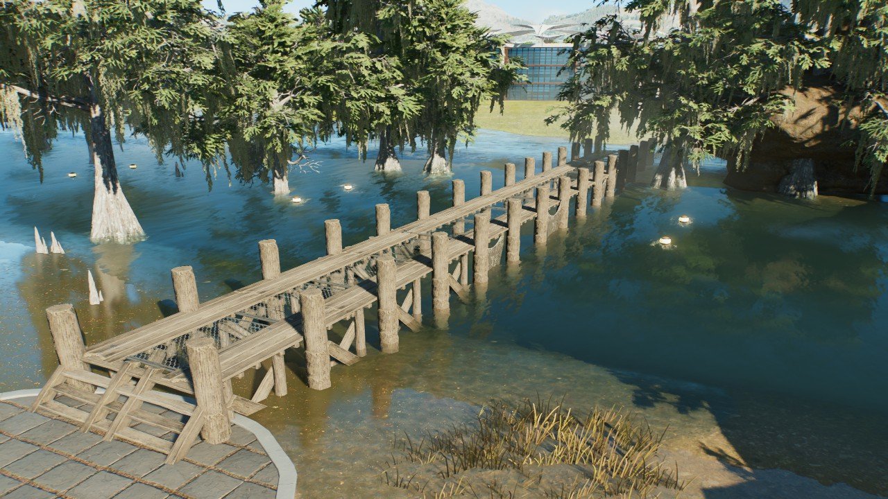 Swamp Bridge - Workshop - Jurassic World Evolution 3
