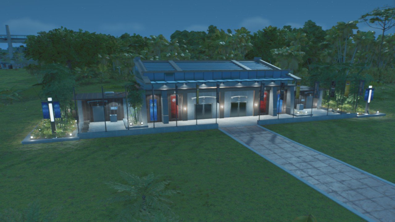 Modern Viewing Gallery - Workshop - Jurassic World Evolution 3