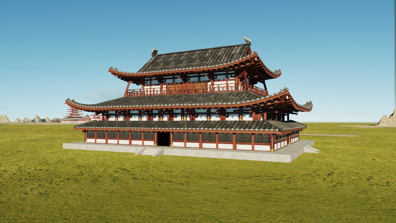 Traditional Japanese building medium - Workshop - Jurassic World ...