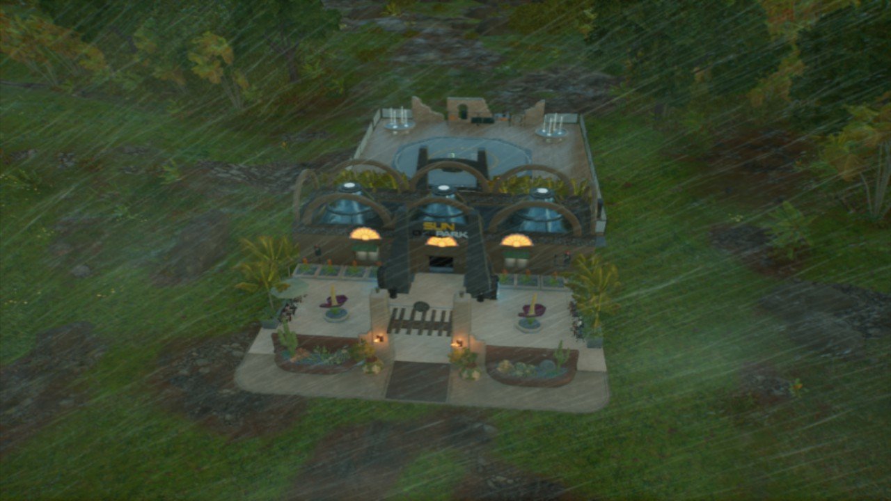 SunDial Park Arrival entrance - Workshop - Jurassic World Evolution 3