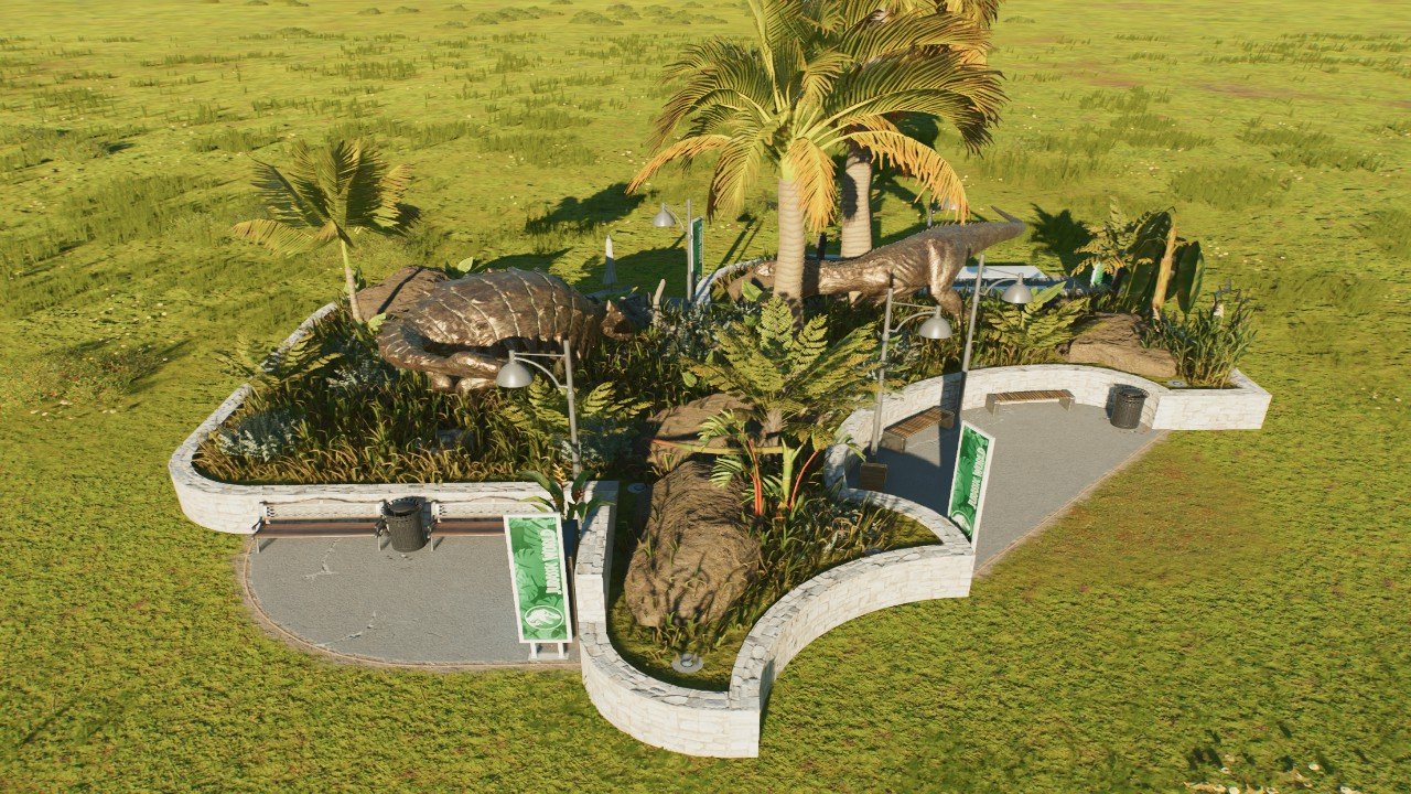 Dino fight resting area - Workshop - Jurassic World Evolution 3