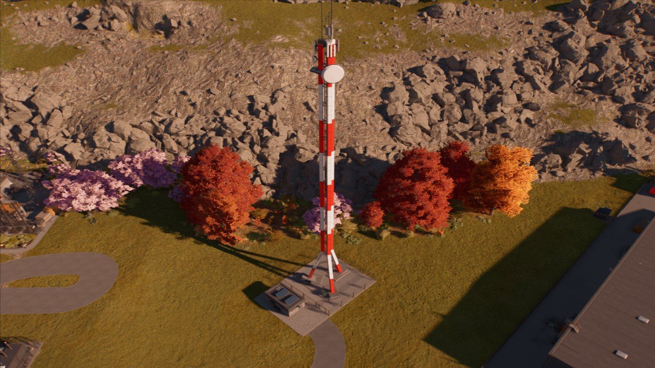 Tall Radio Antenna - Workshop - Jurassic World Evolution 3