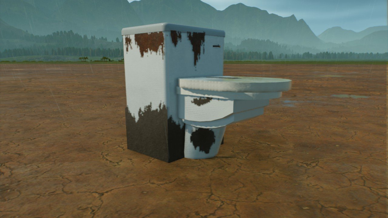 Toilet (Worn) - Workshop - Jurassic World Evolution 3