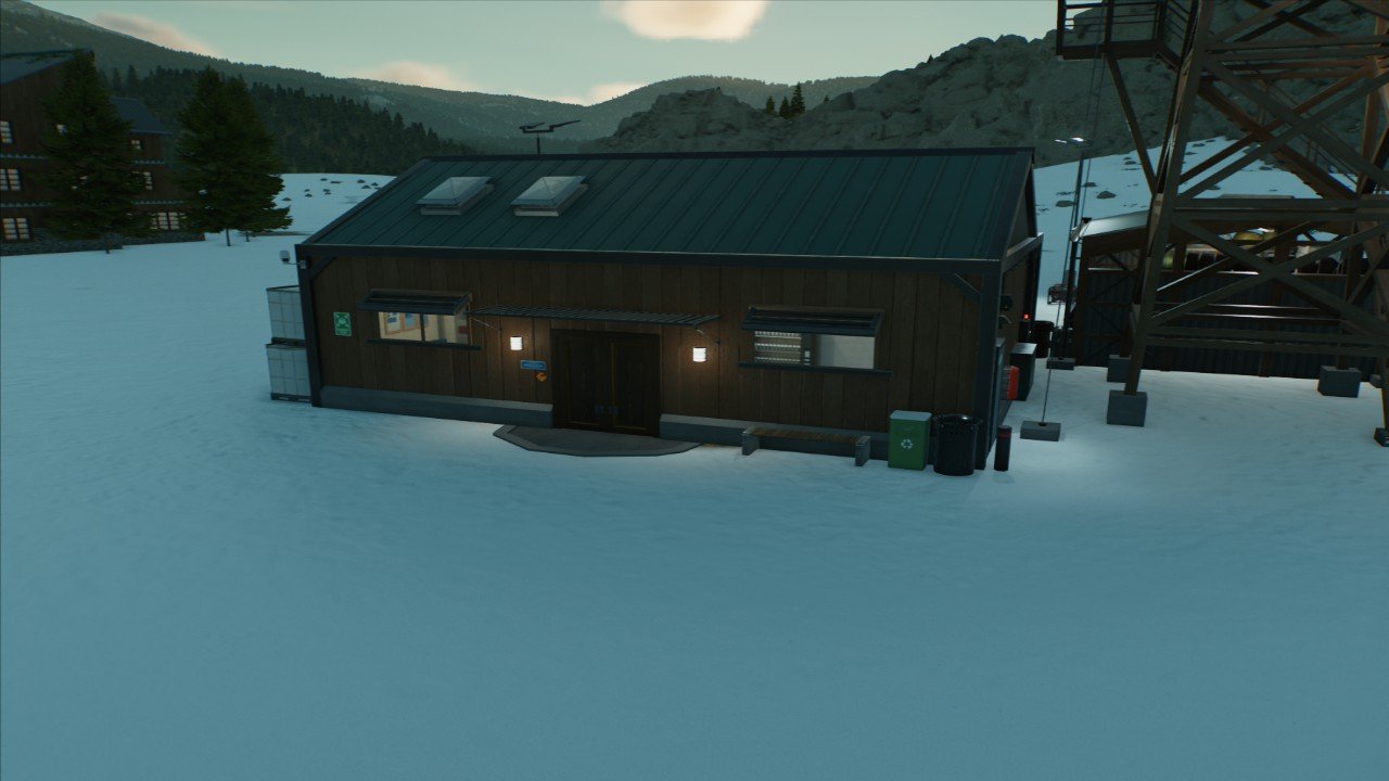 Alpine Maintenance Facility - Workshop - Jurassic World Evolution 3