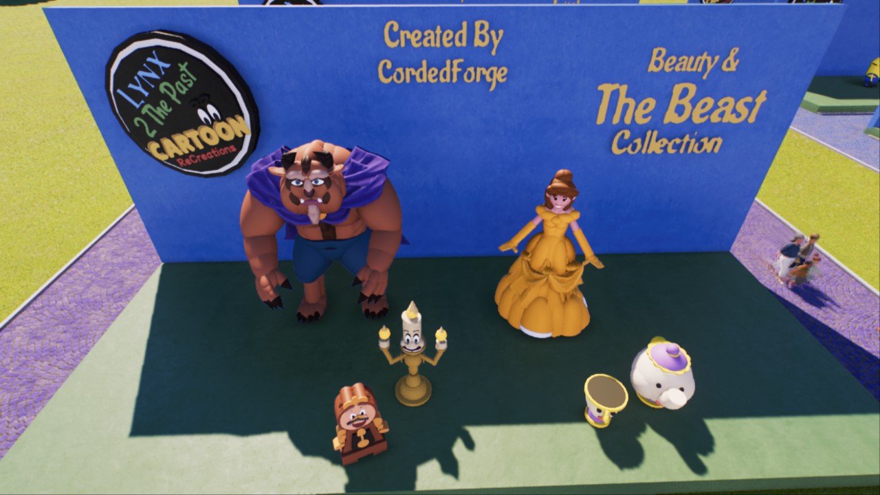 AA Beauty & The Beast - Planet Coaster 2 creation - Frontier Workshop