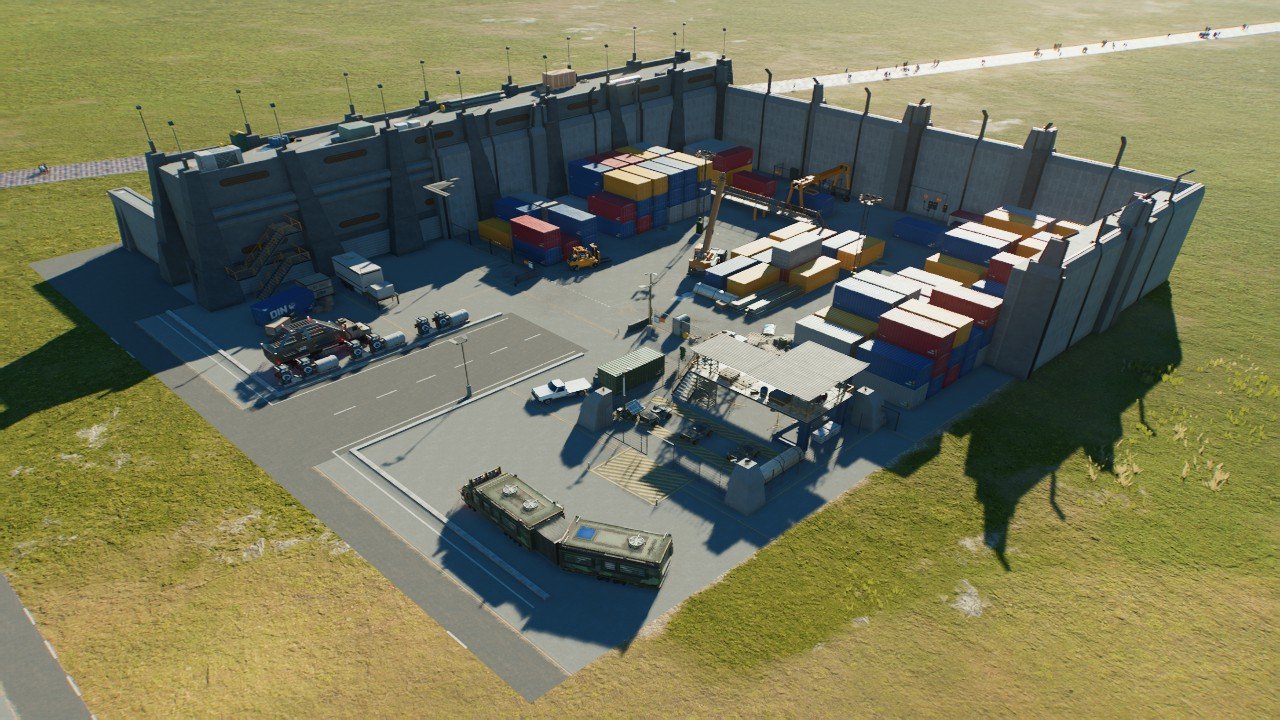 Swamp big enclosure entrance left side - 창작마당 - 쥬라기 월드 에볼루션 3