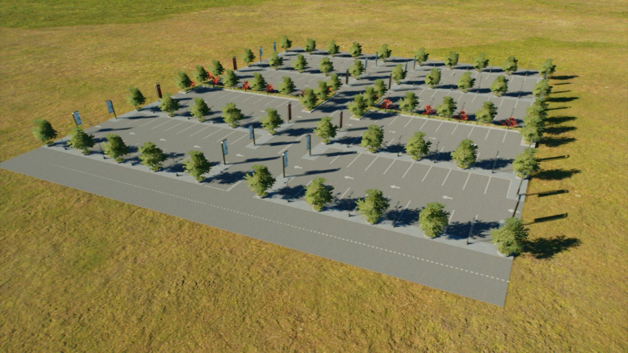 Modular Parking Lot - Workshop - Jurassic World Evolution 3