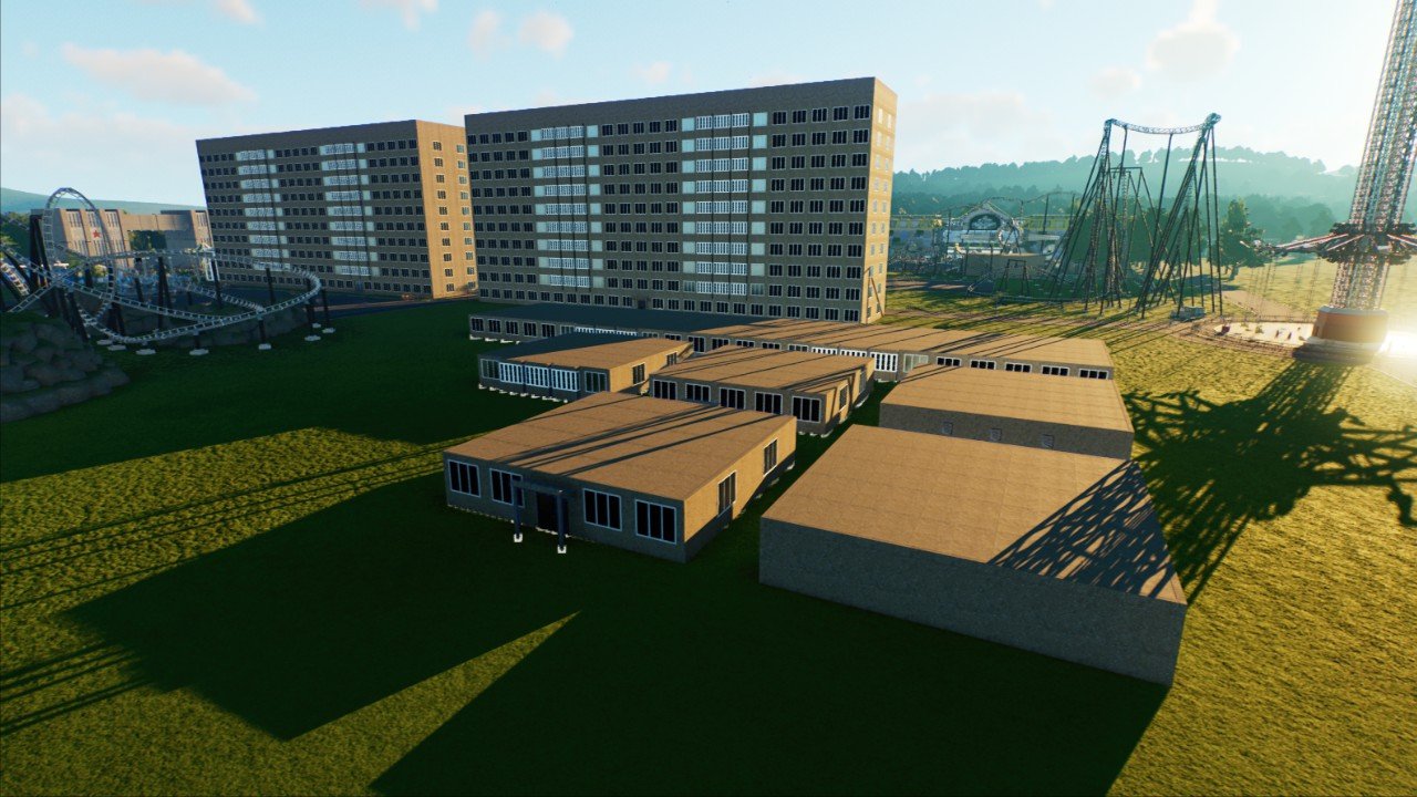Soviet Block Construction Pieces - Planet Coaster 2 creation - Frontier ...