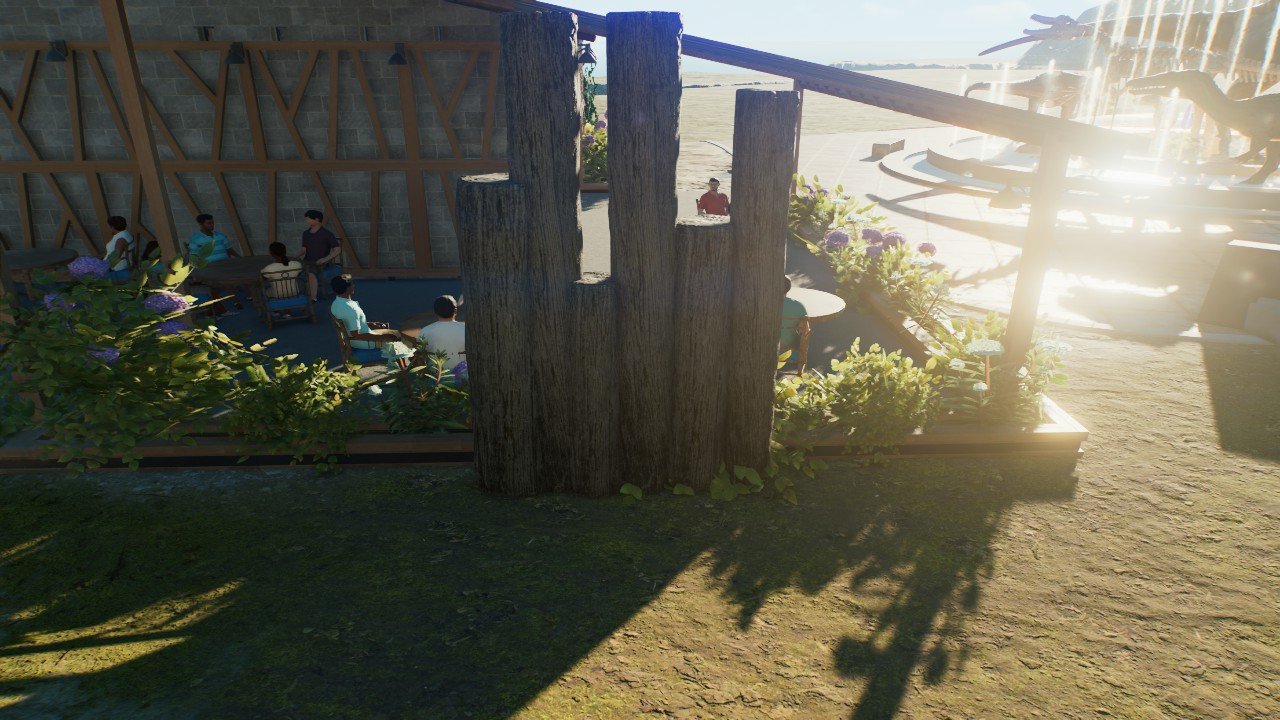 Wooden Fence - Workshop - Jurassic World Evolution 3