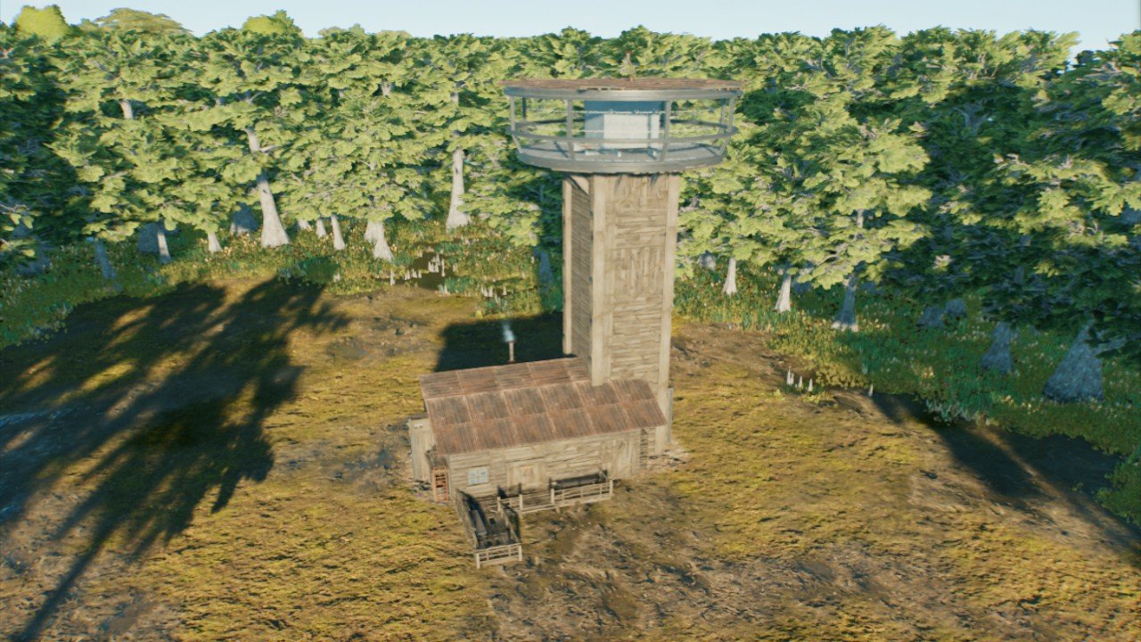 Wetland Viewing Tower - Workshop - Jurassic World Evolution 3
