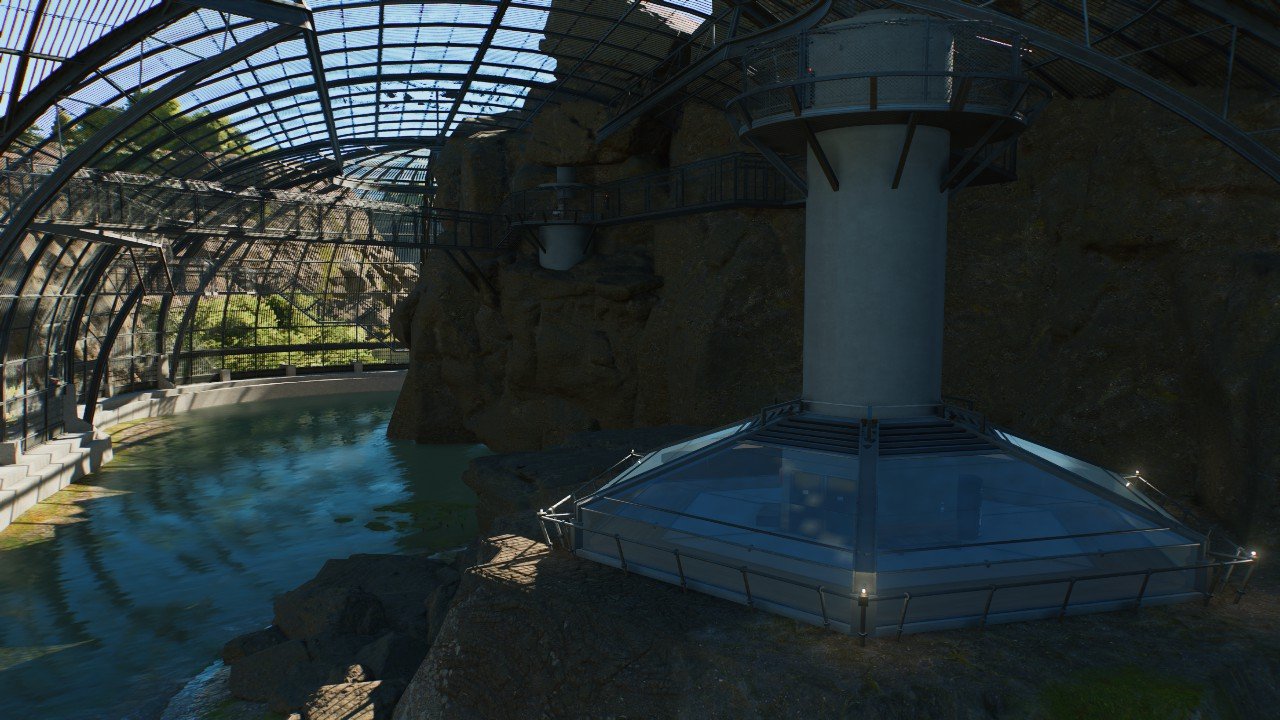 Site B Aviary Observation Dome 86' - Workshop - Jurassic World Evolution 3