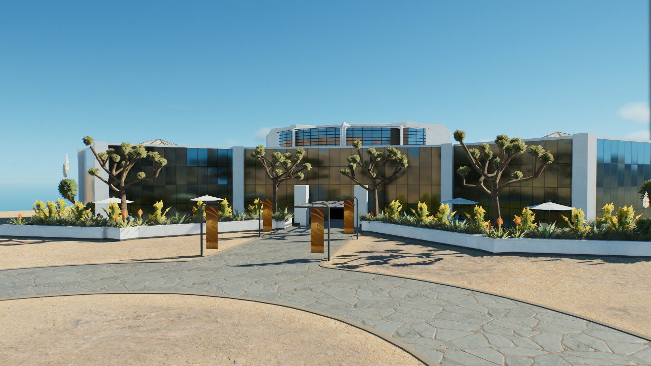 Modern arriving building - Workshop - Jurassic World Evolution 3