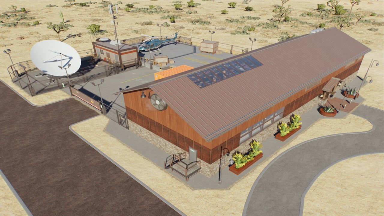 Montana Fossil Center (no DLC) - Workshop - Jurassic World Evolution 3