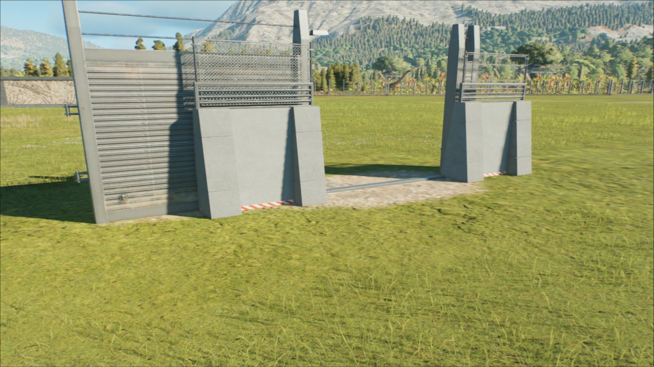 Short fence gate - Workshop - Jurassic World Evolution 3
