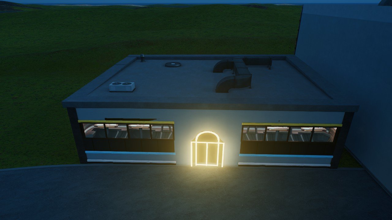 Main street little plaza building - Workshop - Jurassic World Evolution 3