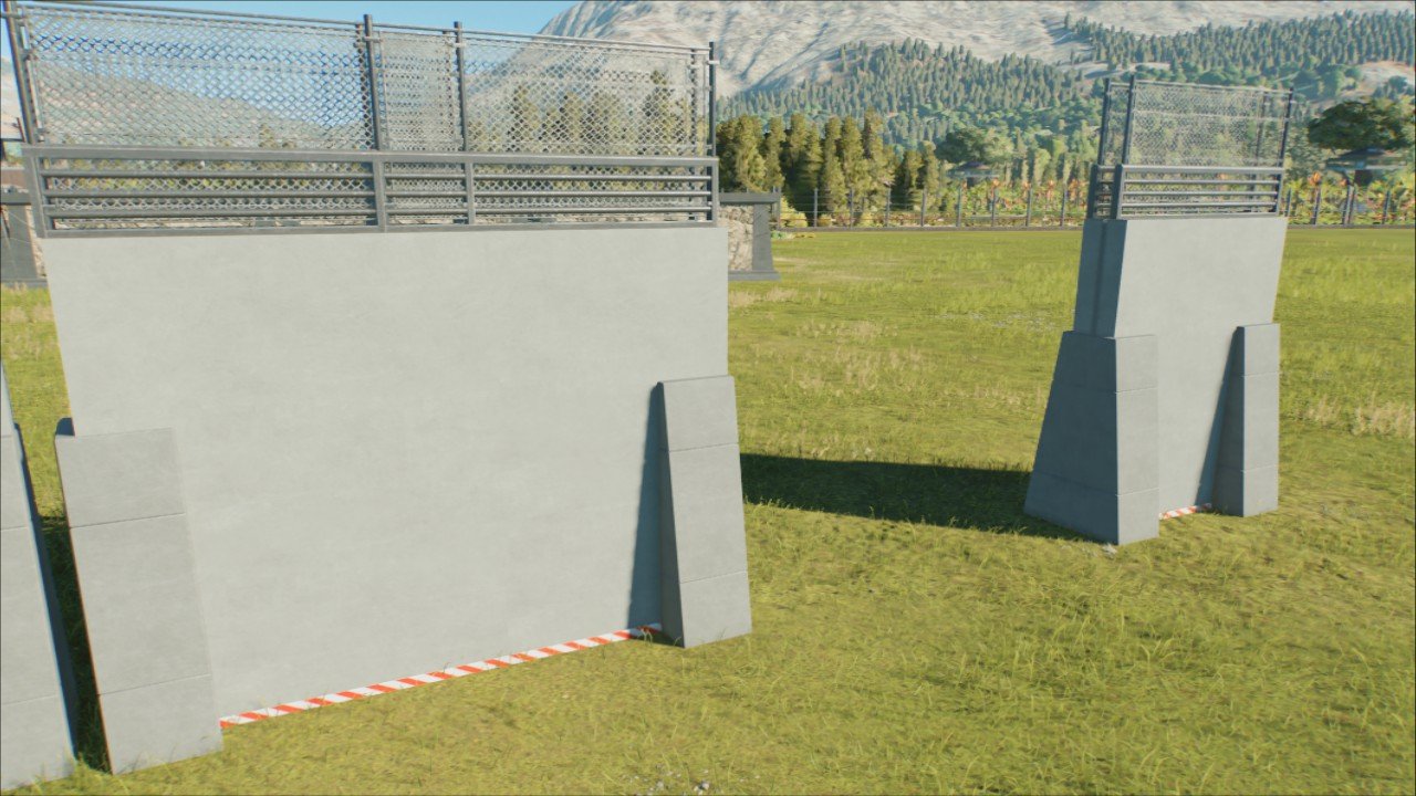 Tall fence gate - Workshop - Jurassic World Evolution 3
