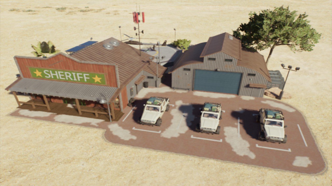 BSR Sheriff's Office - Workshop - Jurassic World Evolution 3