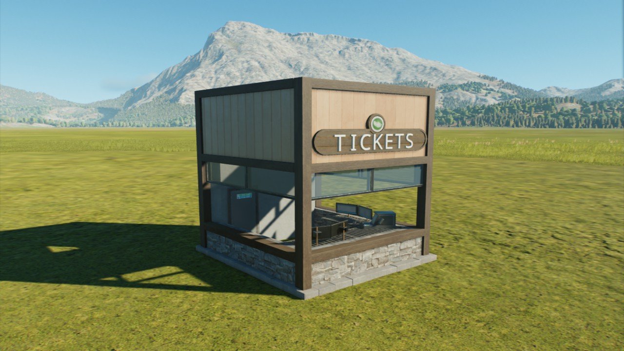 Ticket Booth - Workshop - Jurassic World Evolution 3