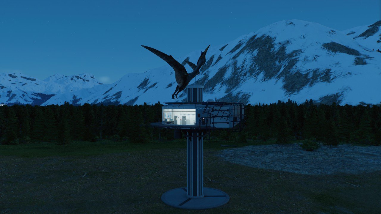 Tower perch - Workshop - Jurassic World Evolution 3
