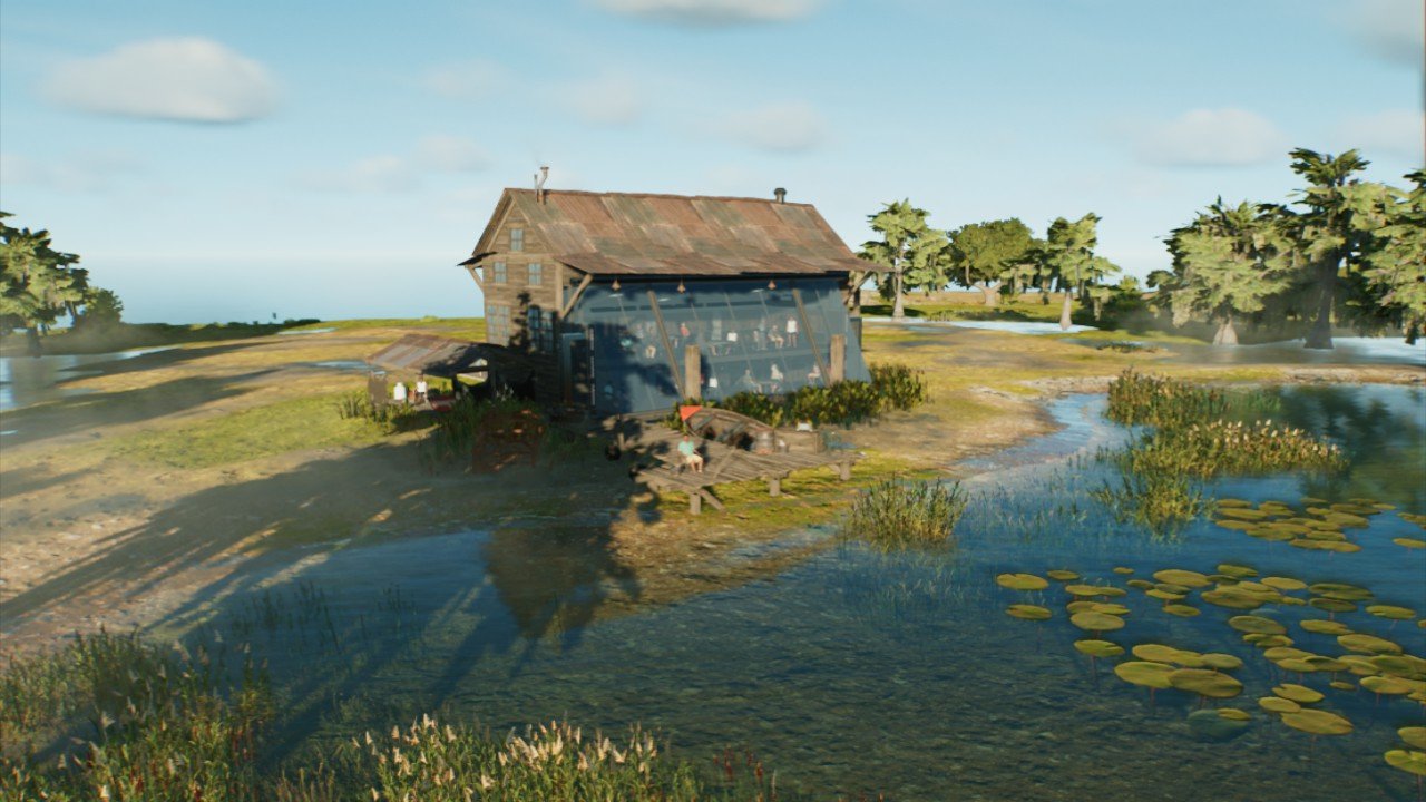 wetland viewing gallery - Workshop - Jurassic World Evolution 3